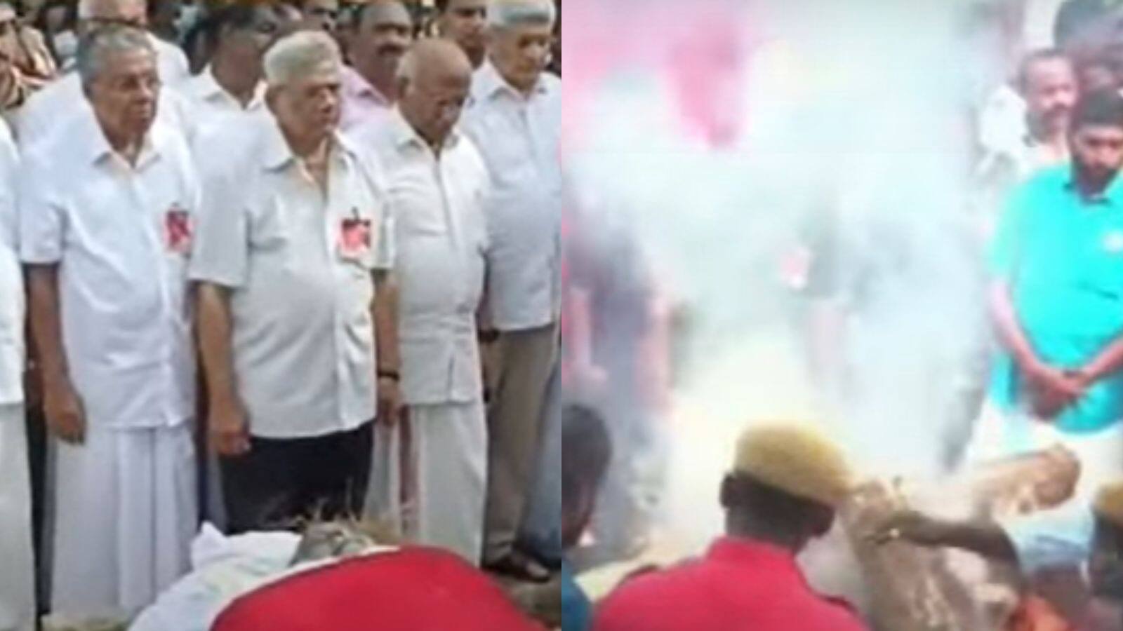 Kodiyeri Live Updates: തീരം ഏറ്റുവാങ്ങി; സാക്ഷിയായി ജനസഹസ്രം ...