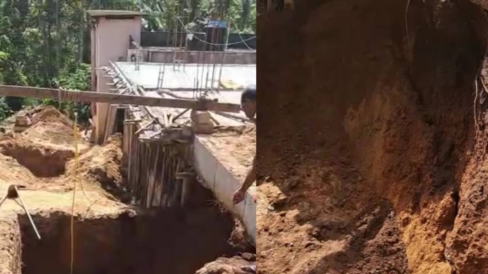 ഇടുക്കിയിൽ വീട് നിർമാണത്തിന് മണ്ണ് ഇടിഞ്ഞ് ഒരാൾ മരിച്ചു| One person ...