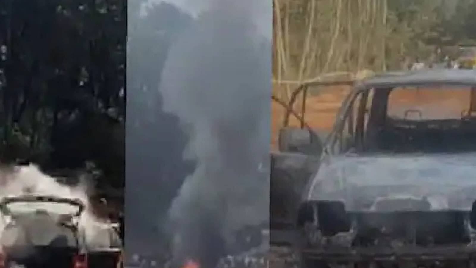 ഇടുക്കിയില്‍ ഓടിക്കൊണ്ടിരിക്കുന്ന കാറിനു വീണ്ടും തീ പിടിത്തം ...