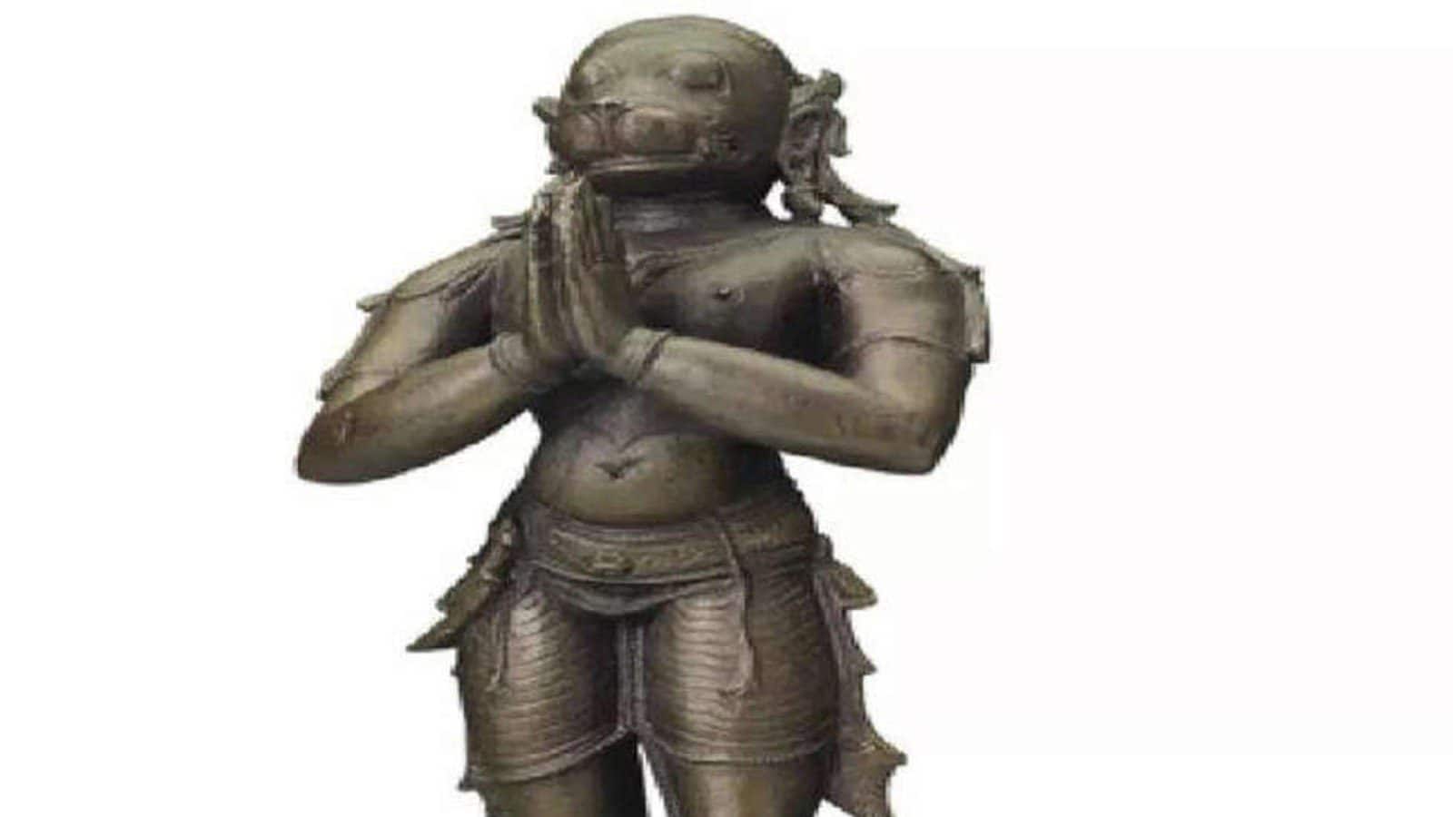 11 വർഷം മുമ്പ് തമിഴ്നാട്ടിൽനിന്ന് കാണാതായ ഹനുമാൻ വിഗ്രഹം ഓസ്ട്രേലിയയി ...