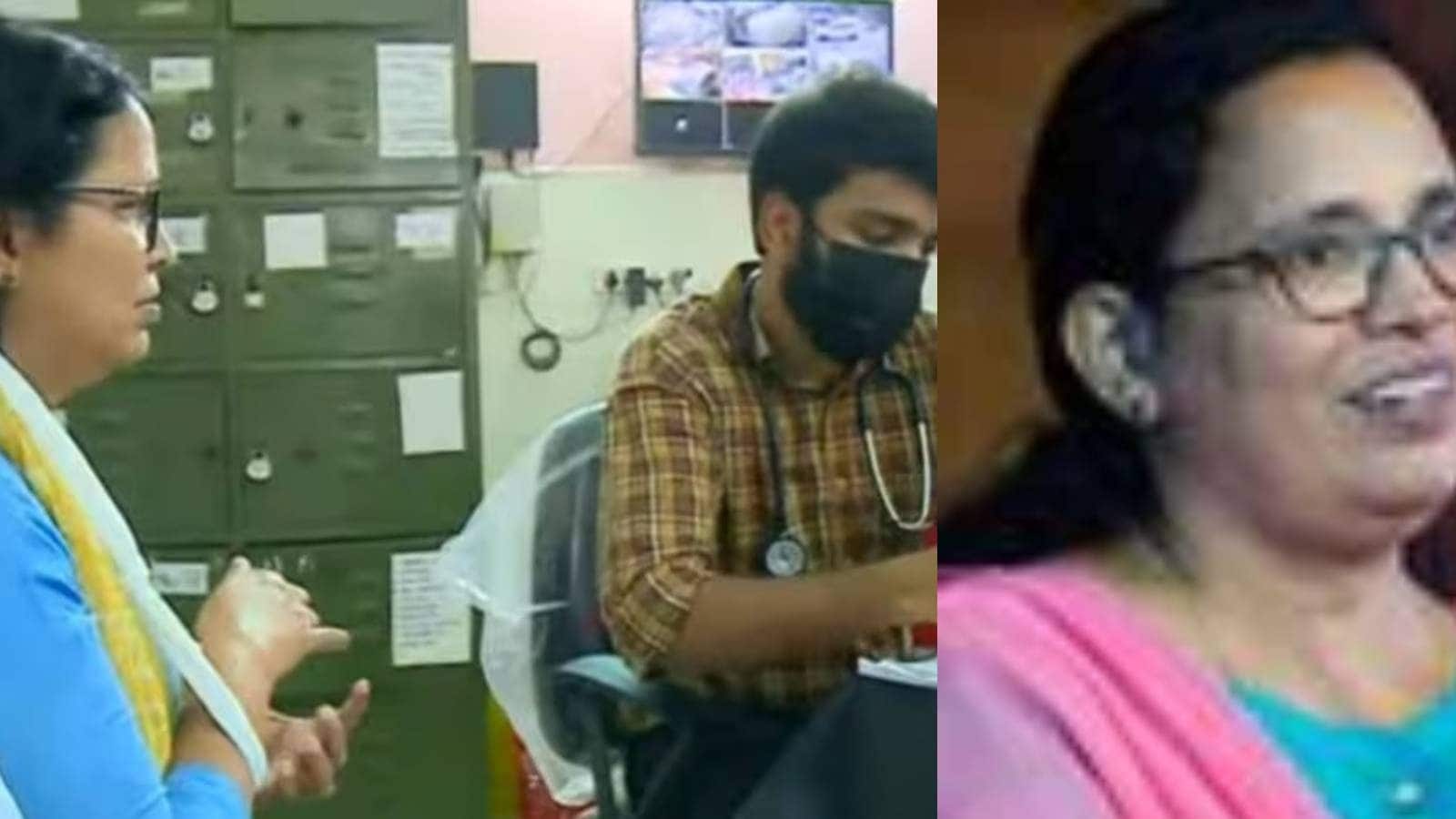 പ്രതിപക്ഷ പ്രതിഷേധത്തിനിടെ വാച്ച് ആന്‍ഡ് വാര്‍ഡ് വലിച്ചിഴച്ചു ...