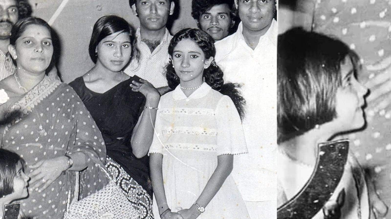 'ബേബി സുജാതയെ' നോക്കി ചിരിക്കുന്ന കുഞ്ഞ് പിൽക്കാലത്ത് അറിയപ്പെടുന്ന ...