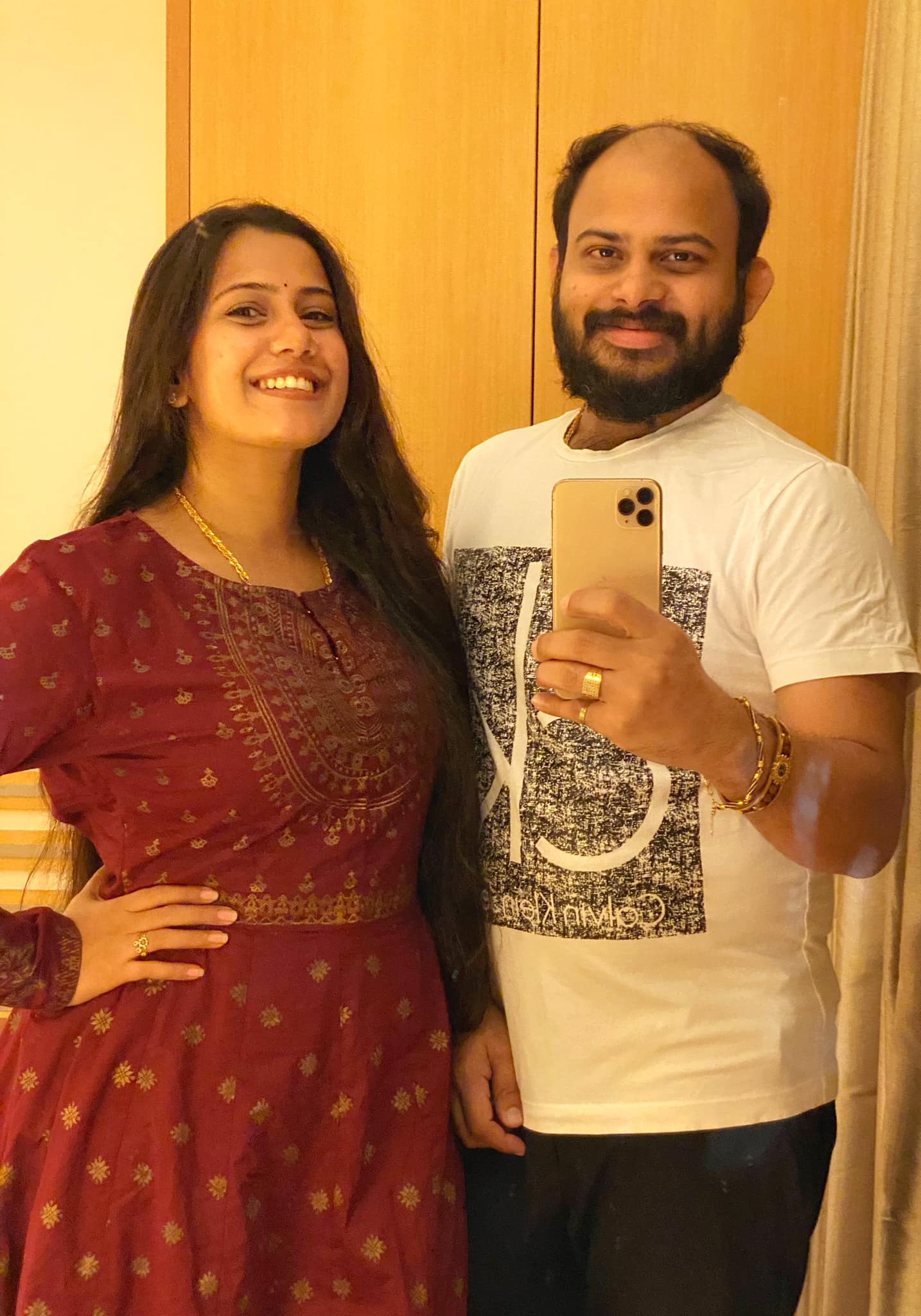 Vijay Maadhhav | 'ഇത് പെൺകുട്ടികളുടെ പേരല്ലേ?' മകന് പേരിട്ട വിജയ് മാധവ് ...