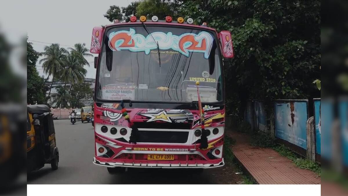 തൃശൂരില്‍ പോൺ സൈറ്റുകളുടെ സ്റ്റിക്കർ പതിപ്പിച്ച സ്വകാര്യ ബസ് കസ്റ്റഡിയി ...