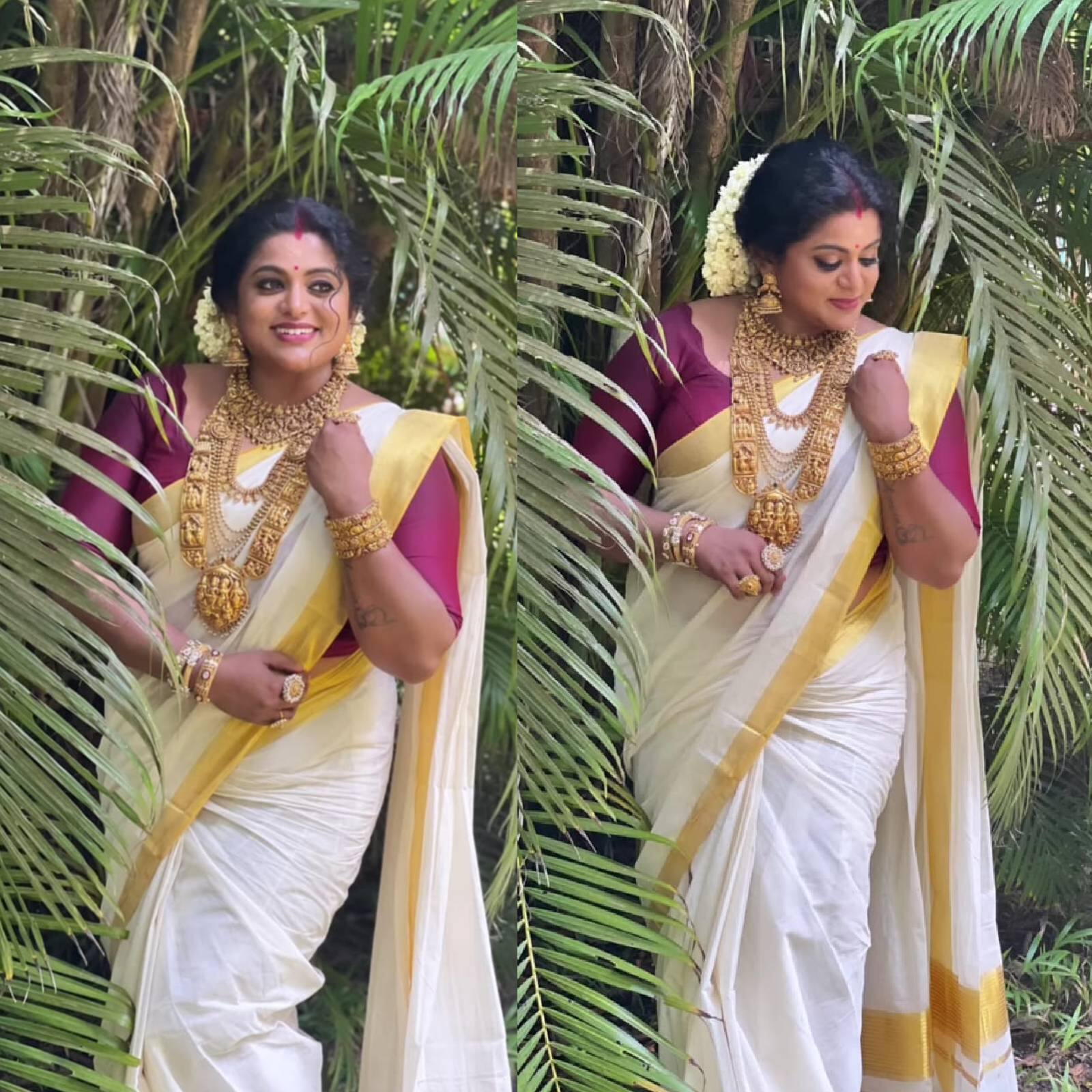 'ഇതെപ്പോൾ സംഭവിച്ചു, ആരും ഒന്നും അറിഞ്ഞില്ലല്ലോ?'; കല്യാണ വേഷത്തില് ...