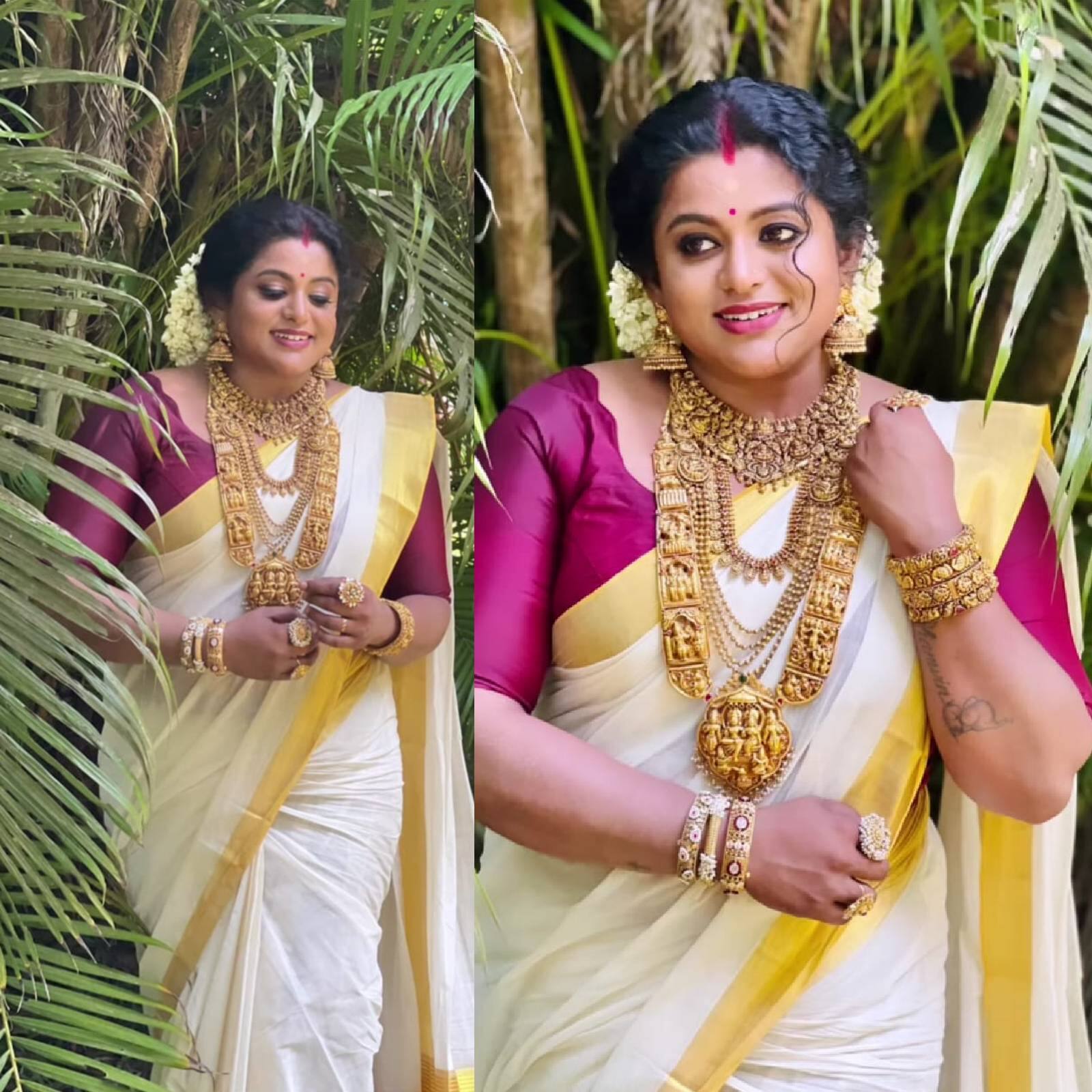 'ഇതെപ്പോൾ സംഭവിച്ചു, ആരും ഒന്നും അറിഞ്ഞില്ലല്ലോ?'; കല്യാണ വേഷത്തില് ...