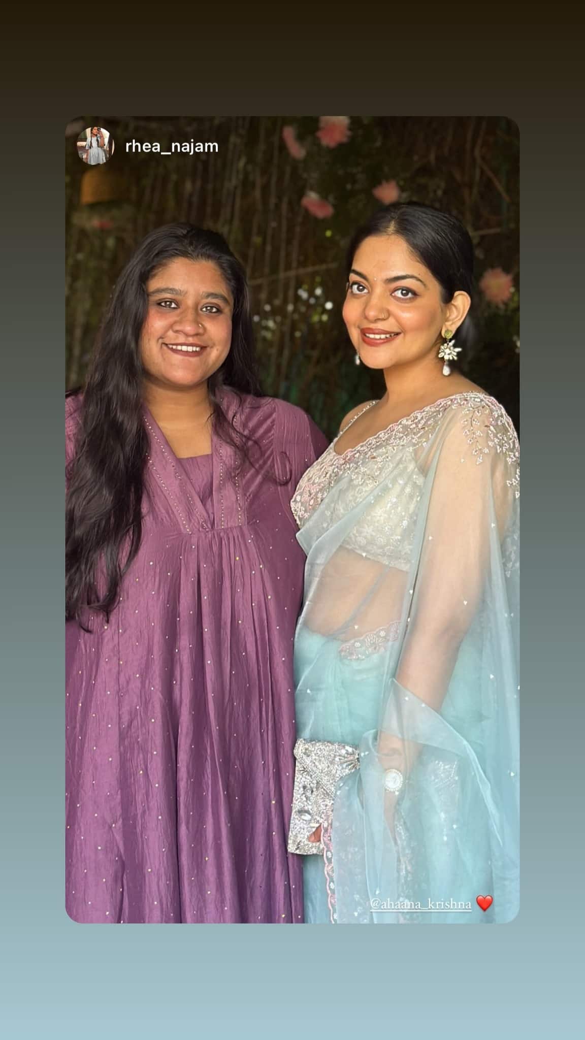 Ahaana Krishna | എക്കാലത്തെയും ബെസ്റ്റ് ഫ്രണ്ട് നിമിഷ് രവിയുടെ വീട്ടി ...