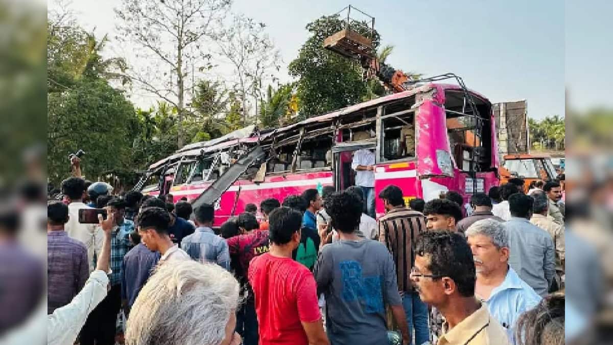 കാസർഗോഡ് സ്വകാര്യ ബസ് മറിഞ്ഞ് ഡ്രൈവര്‍ മരിച്ചു; 20 പേര്‍ക്ക് പരിക്ക് ...