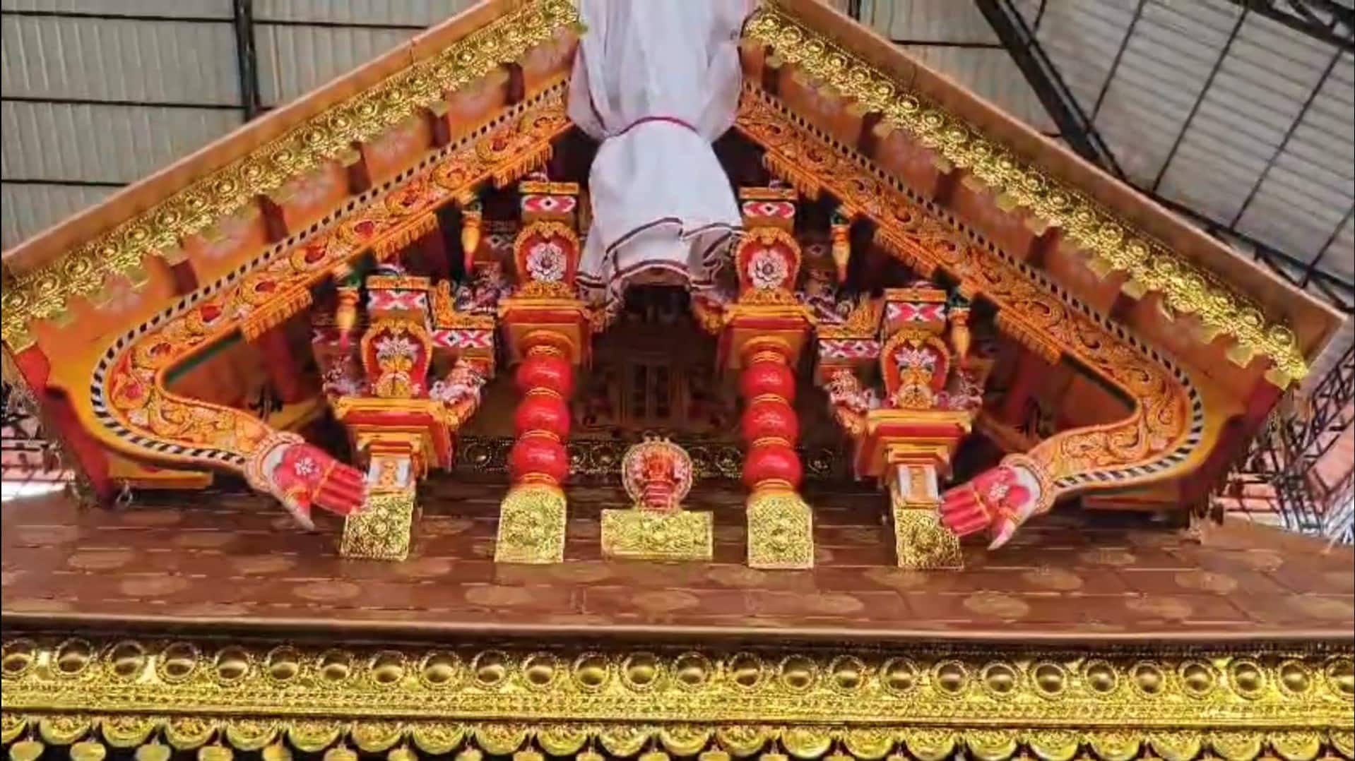 കാസർകോട് പുനർനിർമിച്ച വിഷ്ണുമൂർത്തി ക്ഷേത്രം ബ്രഹ്മകലശ മഹോത്സവത്തിന് ...