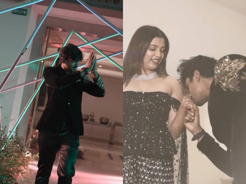 അമ്മൂമ്മയും അപ്പച്ചിയും വരെ ഡാൻസ്; ദിയ കൃഷ്ണയുടെ ഗ്ലാമറസ് സംഗീത് നൈറ്റ് | Diya Krishna sangeeth ...