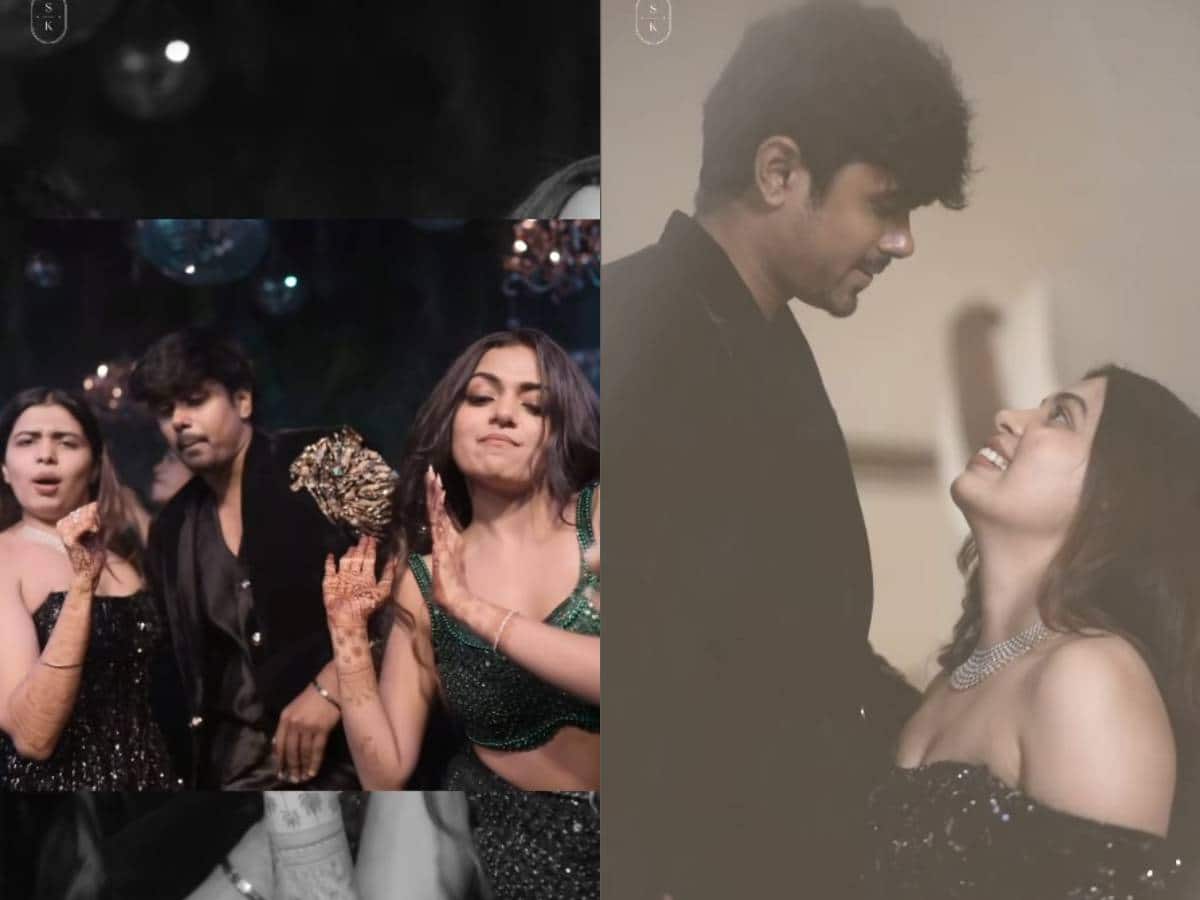 അമ്മൂമ്മയും അപ്പച്ചിയും വരെ ഡാൻസ്; ദിയ കൃഷ്ണയുടെ ഗ്ലാമറസ് സംഗീത് നൈറ്റ് ...