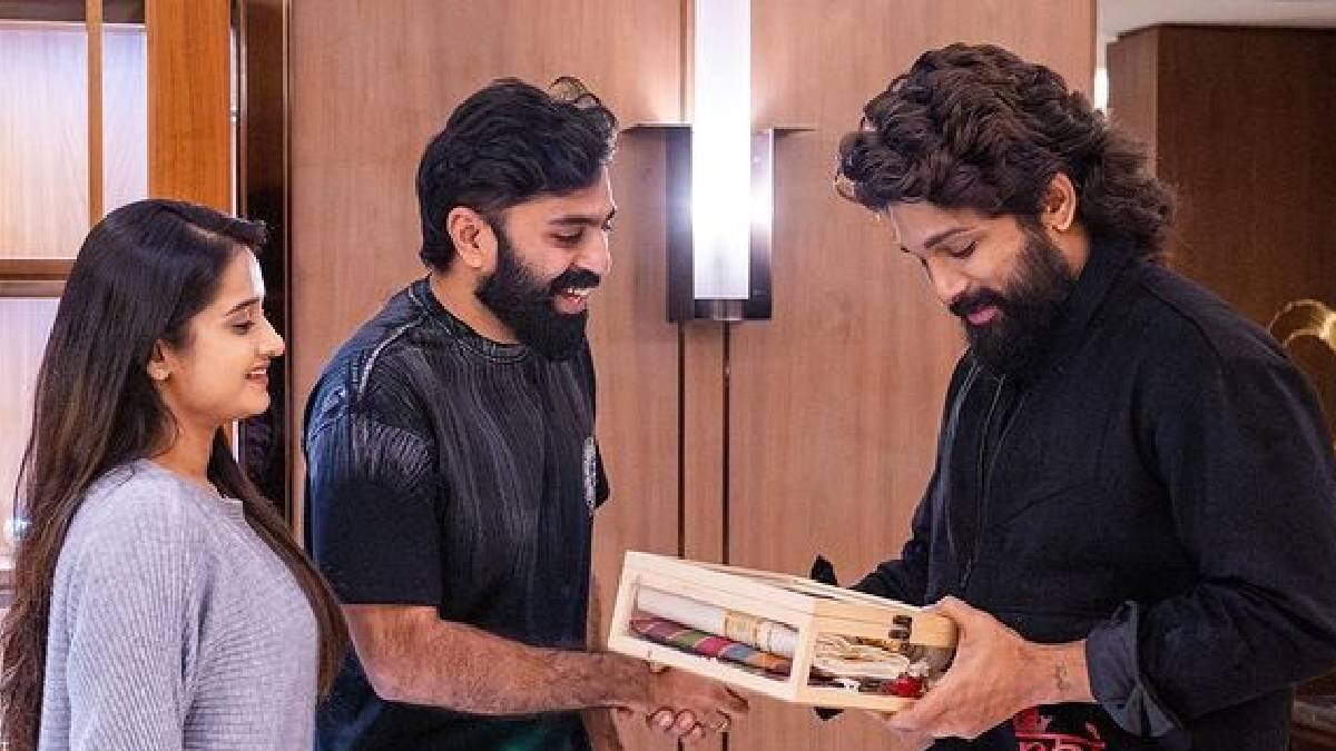 പൊന്നുംകിഴിയെക്കാൾ മൂല്യമുള്ളത്; ഗോവിന്ദ് പത്മസൂര്യയും ഗോപികയും അല്ലുവിന് നൽകിയ സമ്മാനം | Govind ...