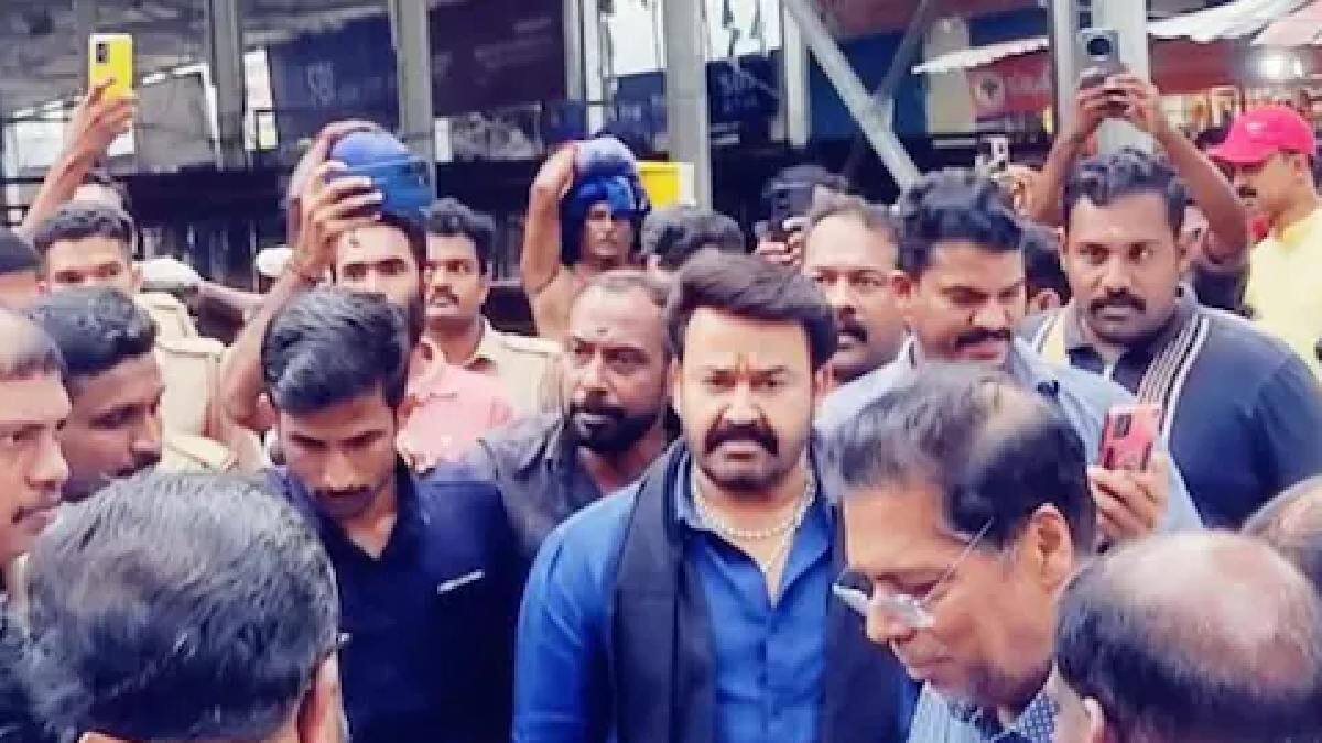 മോഹൻലാലിനൊപ്പം ശബരിമല കയറിയ SHO യ്ക്ക് സ്ഥലംമാറ്റവും കാരണം കാണിക്ക ...