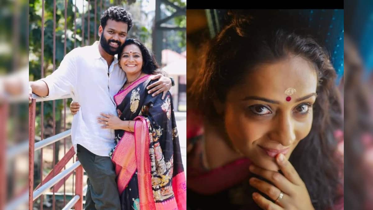 Meera Vasudevan | മീരക്കും വിപിനും ഒന്നാം വിവാഹവാർഷികം; നിന്റെ നരച്ച മുടിയിഴകൾ കൂടുന്നു എന്ന് ...