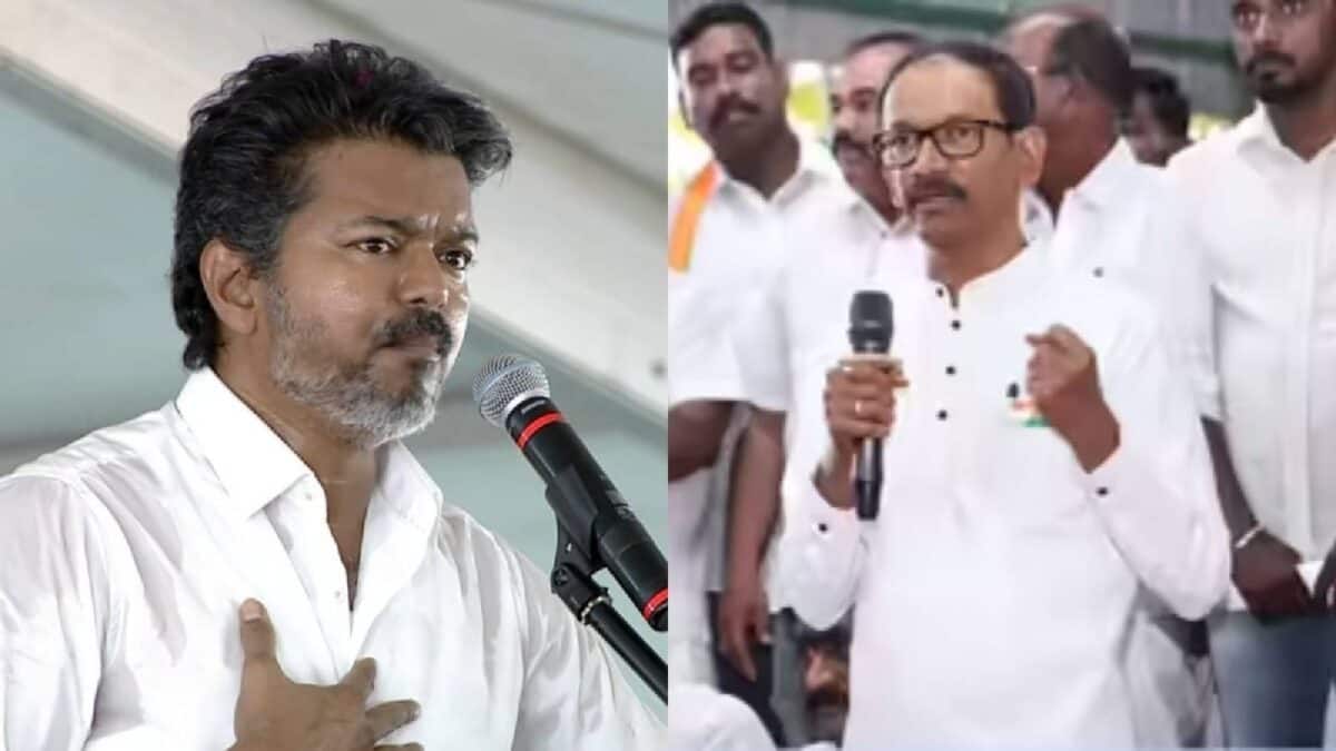 തമിഴ്നാട്ടിൽ കോൺഗ്രസിന് രാജ്യസഭാ സീറ്റ് അനുവദിച്ച് ടിവികെ | ഇന്ത്യ വാ ...