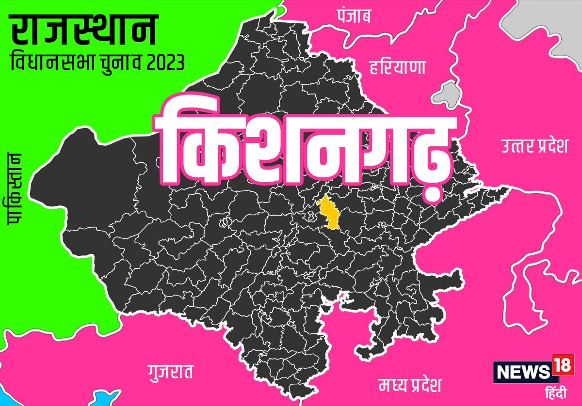 Kishangarh(किशनगढ़) Rajasthan Vidhan Sabhab Chunav 2023: Party Wise ...