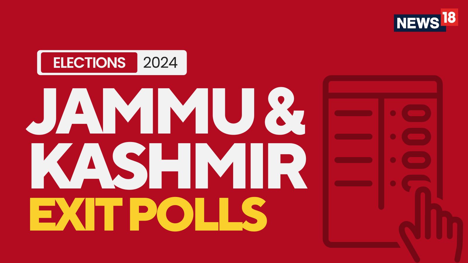 Jammu and Kashmir Assembly Election 2024 Exit Poll Results Latest ...
