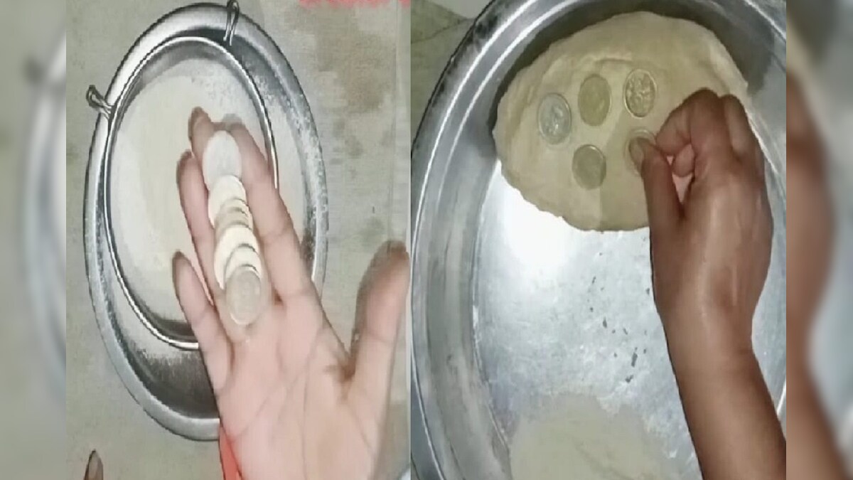 Kitchen Jugaad Video - चपातीच्या पिठात नाणं टाकताच झाली कमाल; चुटकीत ...