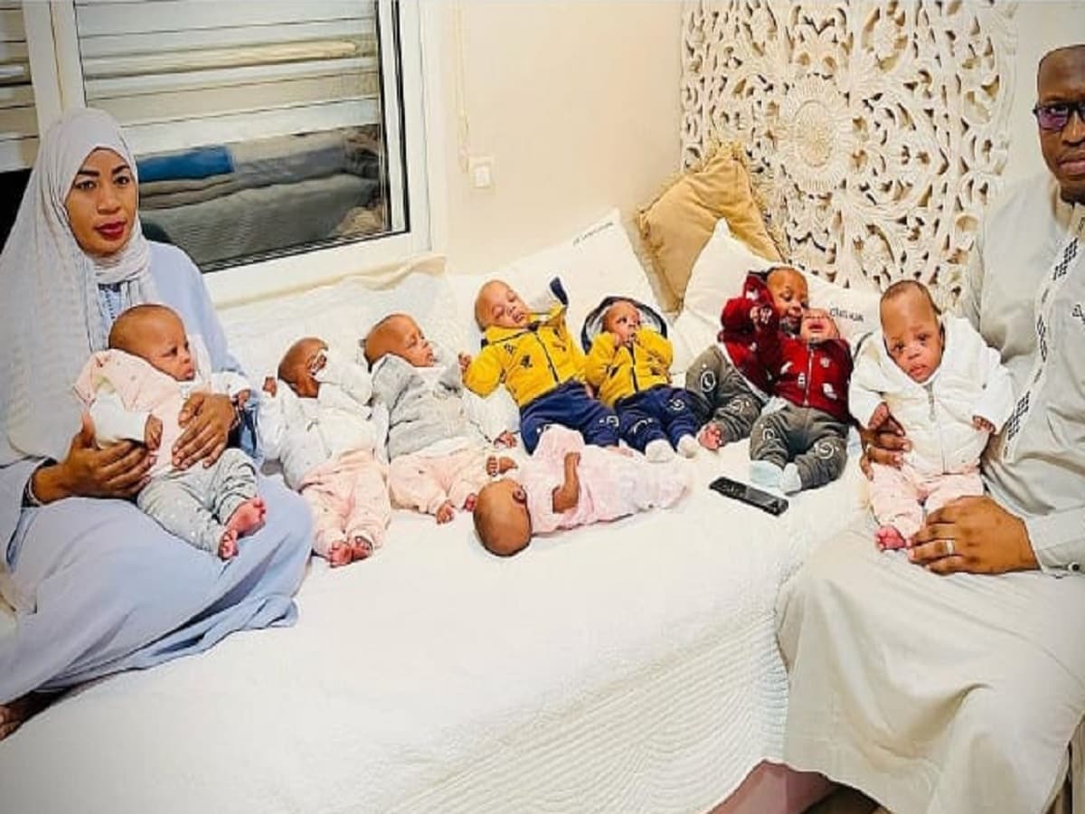 OMG! महिलेने एकाच वेळी दिला होता 9 बाळांना जन्म, गिनीज रेकॉर्डही झाला ...