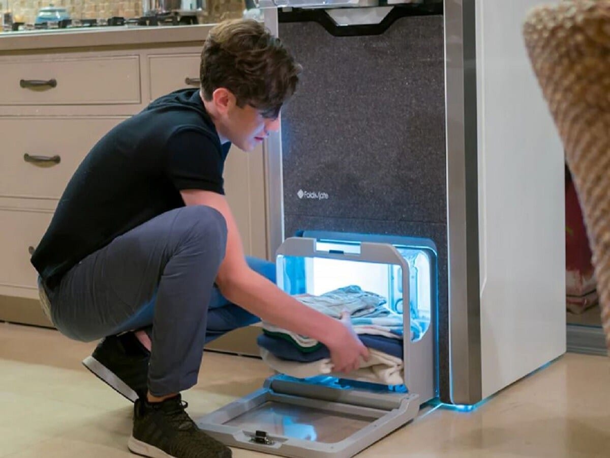 ही मशीन पाहून तुम्हीही म्हणाल वाह! एका झटक्यात प्रेस आणि घडी होतील कपडे – News18 मराठी