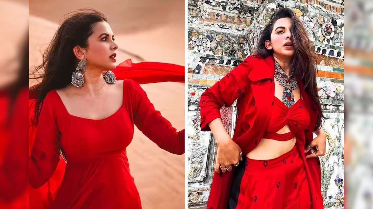 Mitali Mayekar : मिताली मयेकरचे 8 Red Outfits, ही हटके स्टाईल तुम्हीही ...