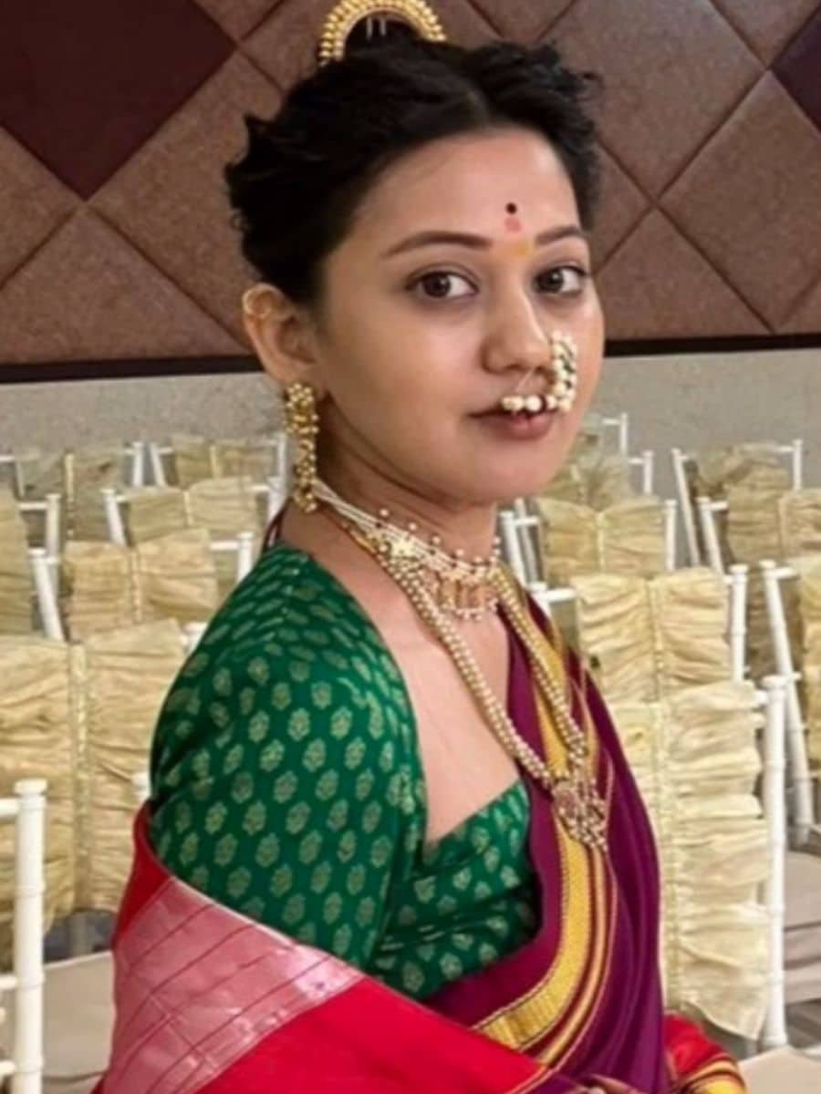 Ketaki Chitale : केतकी चितळेच्या नथीचा नखरा! मराठमोळ्या सौंदर्यानं ...