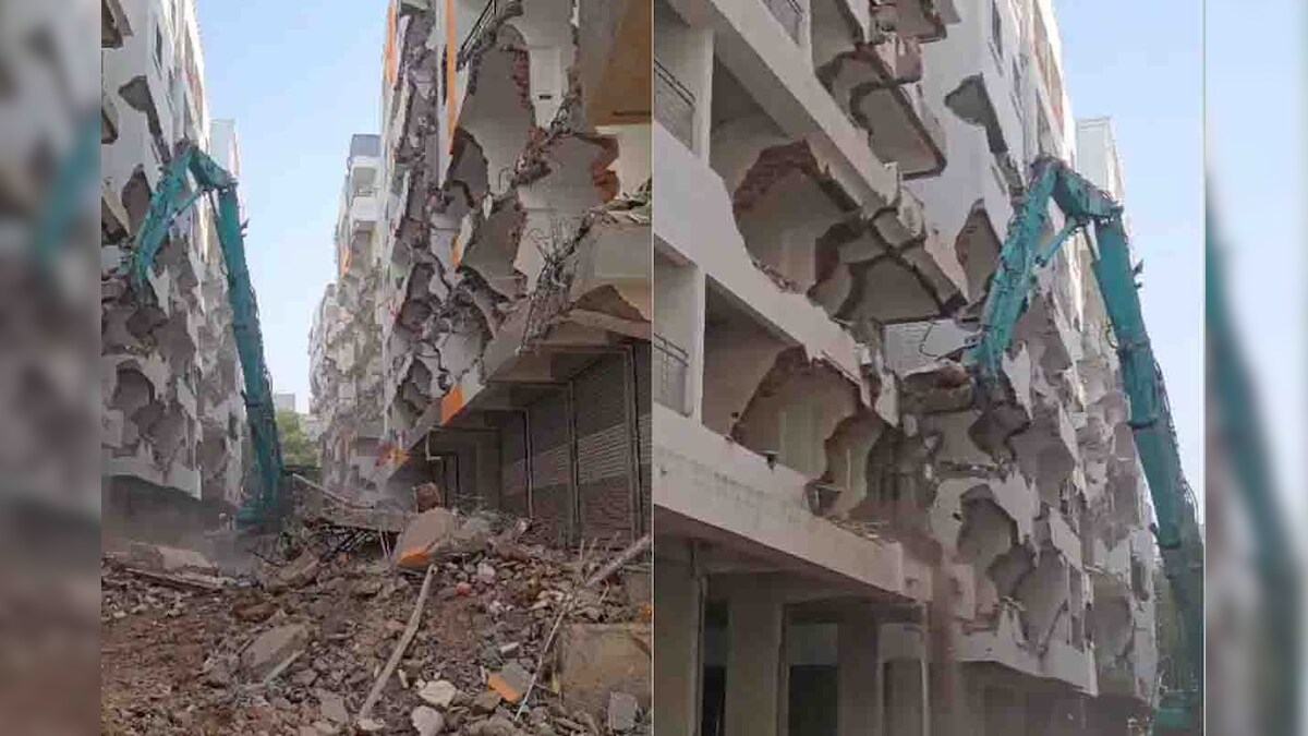 पुण्यात तब्बल 13 इमारतींमधील 500 फ्लॅटवर अतिक्रमण कारवाई; एका रात्रीत ...