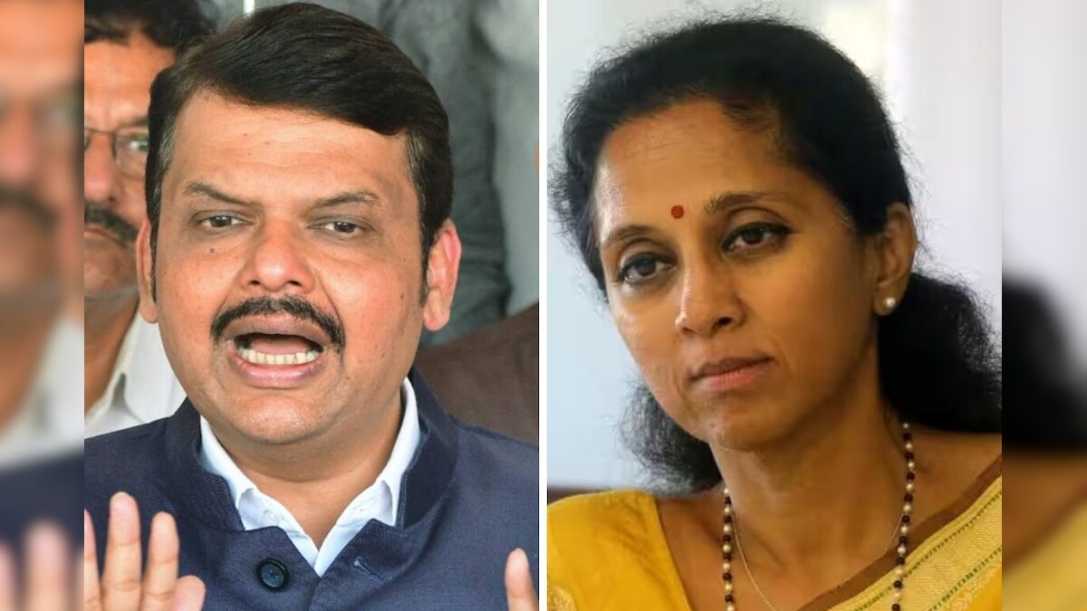 Devendra Fadnavis : 'सुप्रियाताईंएवढी माझी काळजी पवार साहेबांनी केली असती तर...', फडणवीसांचा ...