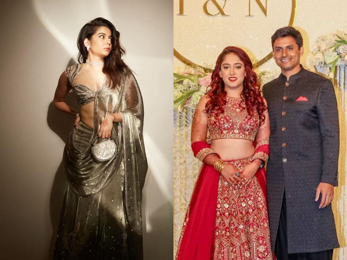 Mithila Palkar : भावाच्या लग्नात मिथिला खाऊन गेली भाव, पाहून आयरा म्हणाली, तुला एवढा वेळ ...