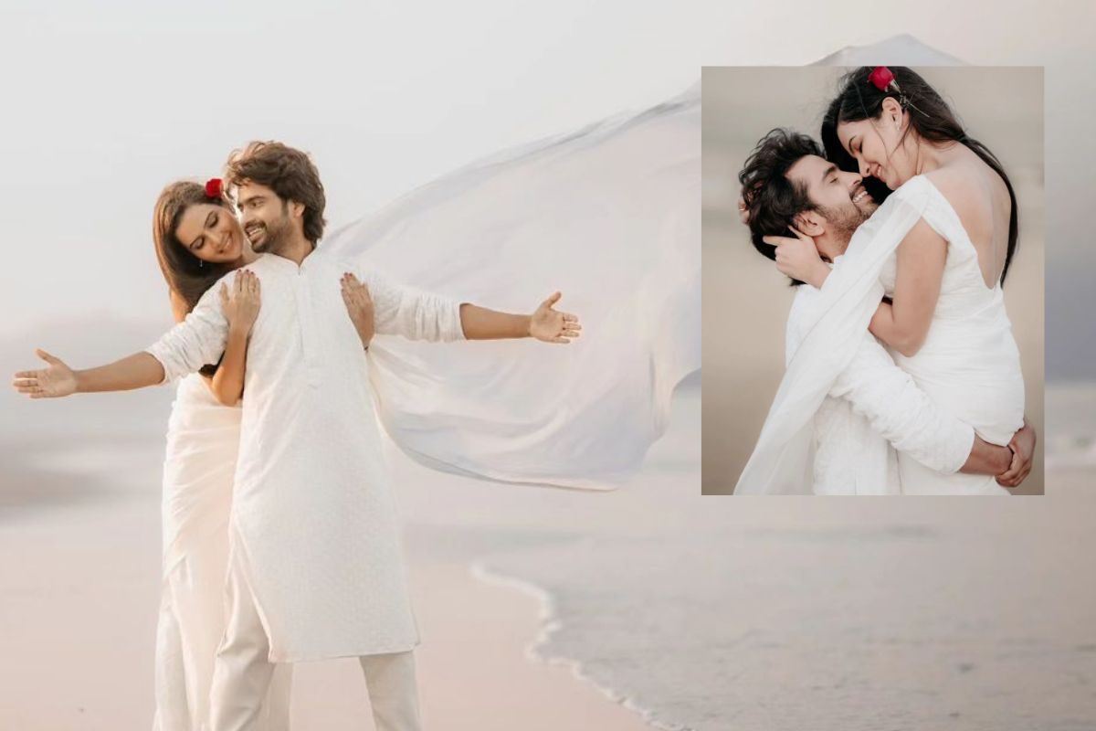 Prathamesh parab : लग्नाआधीच रोमँटिक झाले प्रथमेश-क्षितीजा; दगडूचं प्री-वेडींग पाहिलं का? PHOTO