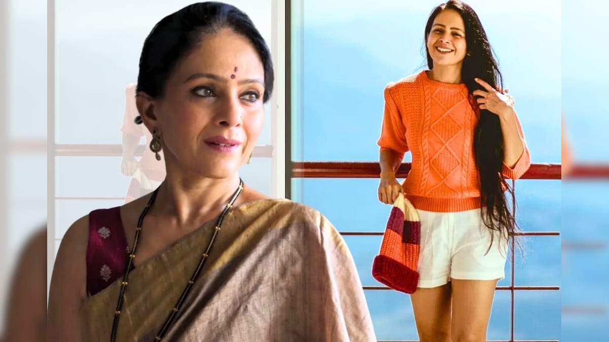 Aishwarya Narkar Real Age: पन्नास नाही तर 'इतकं' आहे ऐश्वर्या नारकरांचं वय; अभिनेत्रीनं अखेर ...