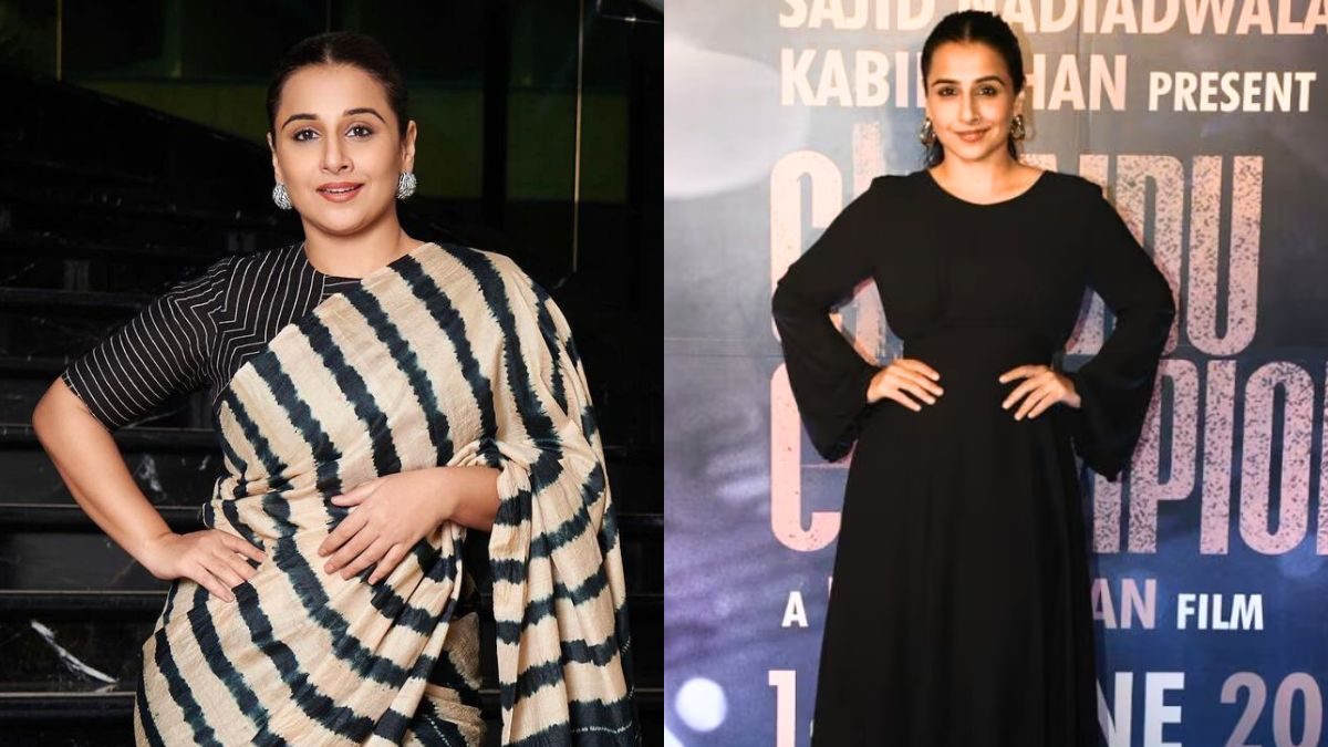 Vidya Balan Transformation : OMG! विद्या बालनचं शॉकिंग ट्रान्सफॉर्मेशन ...
