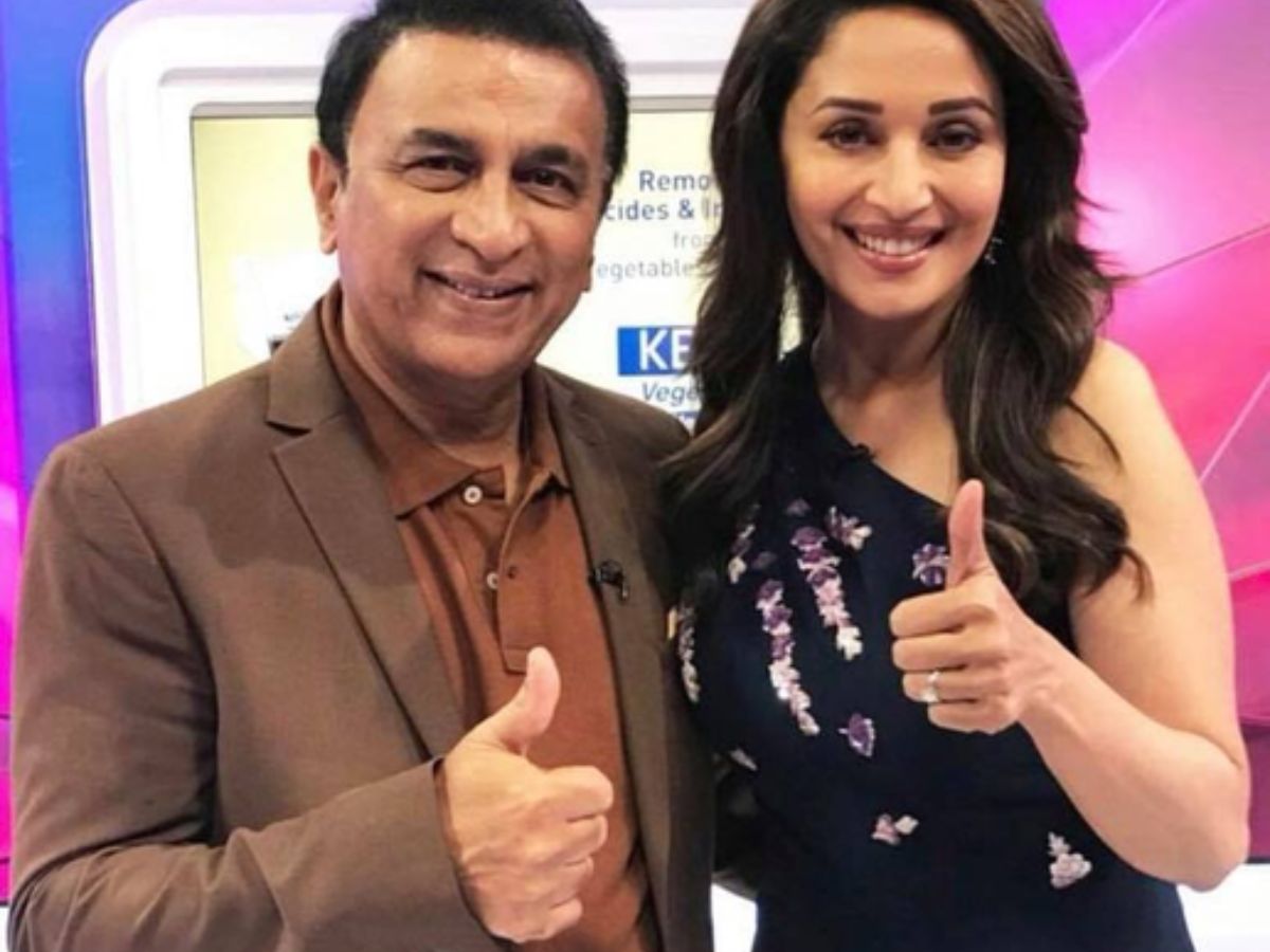Sunil Gavaskar - Madhuri Dixit : 'मी अनेकदा त्याची स्वप्नं पाहते...' या ...