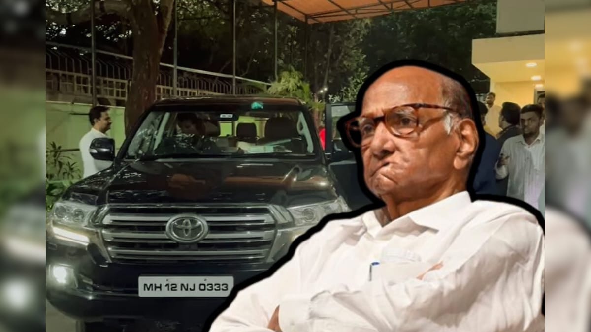 भाजप आमदाराचं तुतारीसाठी लॉबिंग, पवारांना भेटायला गेला; कॅमेरा पाहून ...