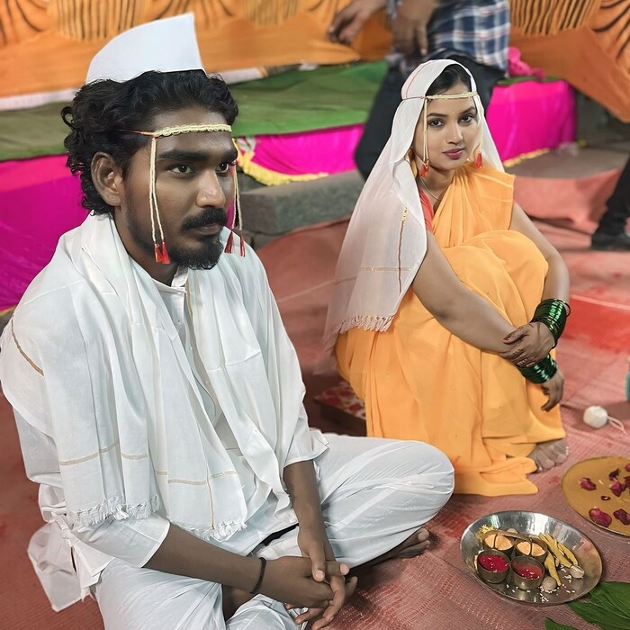 शालू-जब्याचं खरंच झालं लग्न की हा 'फँड्री 2'; हळदीनंतर लग्नाचे फोटो आले ...