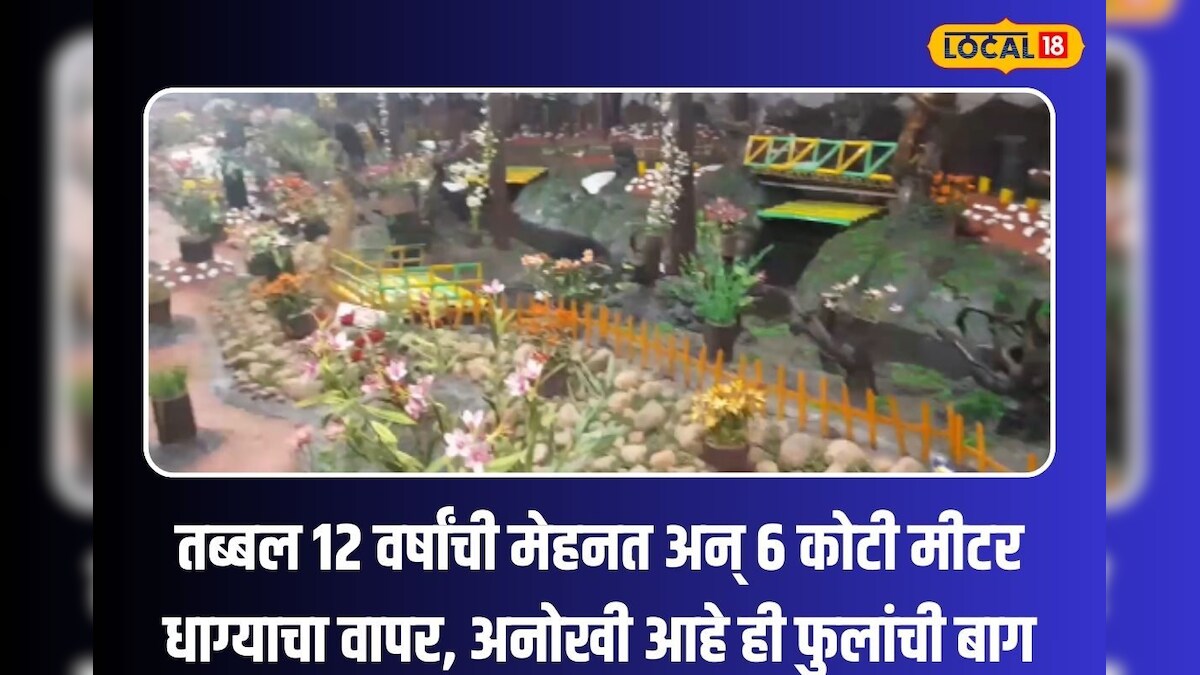 तब्बल 12 वर्षांची मेहनत अन् 6 कोटी मीटर धाग्याचा वापर, अनोखी आहे ही ...