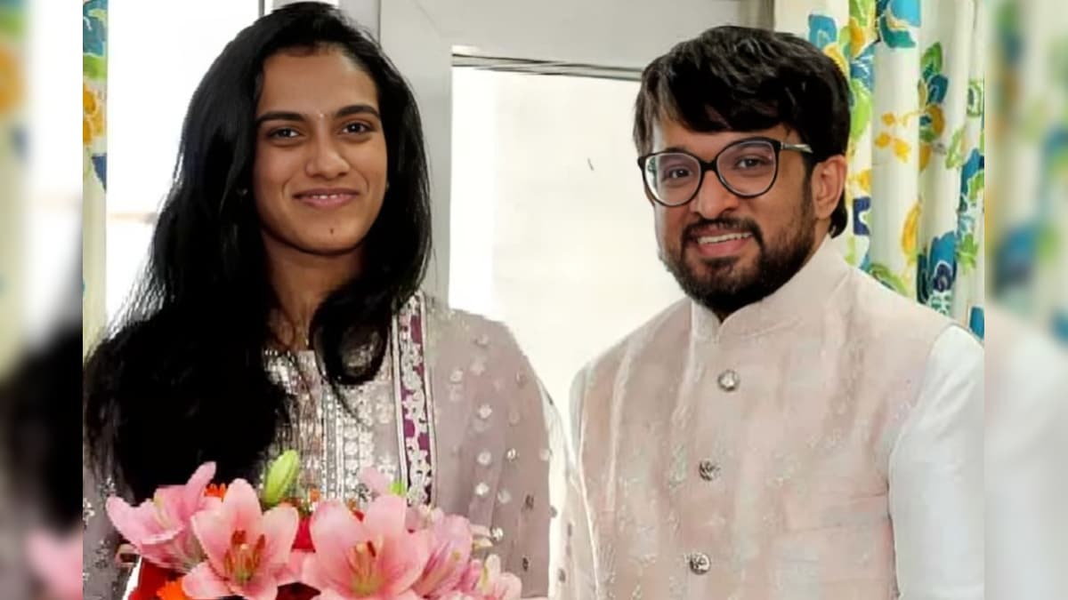 PV Sindhu Wedding : पीव्ही सिंधू अडकली लग्नबंधनात, विवाह सोहळ्यातील ...