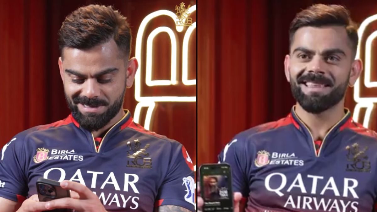 Virat Kohli चं फेवरेट गाणं कुठलं? मोबाईल काढला अन् वाजवूनच दाखवलं ...