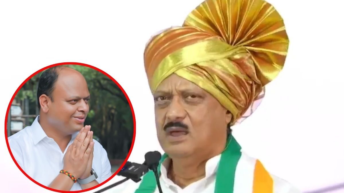 भाषण सुरू असताना कार्यकर्ता ओरडला, राहुल पाटलांना आमदार करा, अजित पवार ...