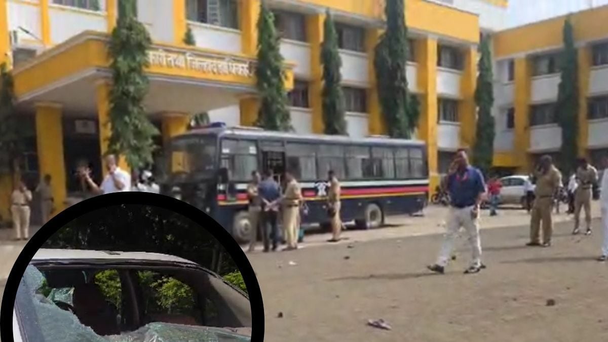 नंदुरबारमध्ये आदिवासींच्या मोर्चाला हिंसक वळण, जमावाची पोलिसांवर दगडफेक ...
