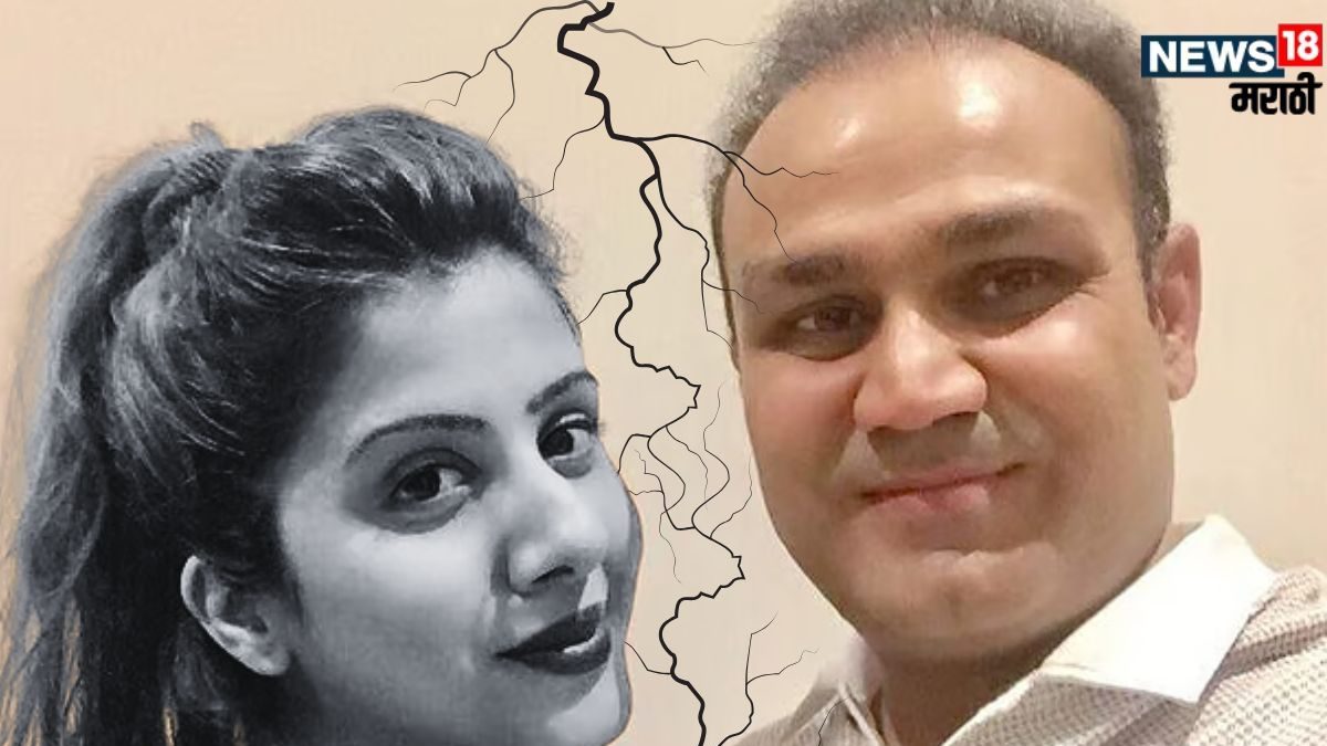 Virrender Sehwag चा पत्नी आरतीसोबत घटस्फोट? दोन फोटो शेअर करत वीरूने ...