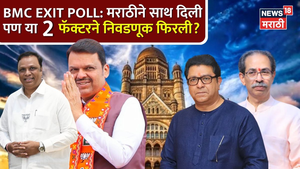 BMC Exit Poll: मराठीने साथ दिली पण या 2 फॅक्टरने निवडणूक फिरली, भाजपने ...