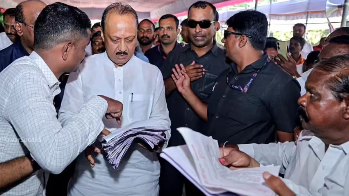 हा कसला संकेत? अजितदादांची शेवटची सही स्मशानभूमीच्या फाईलवर, महिला ...