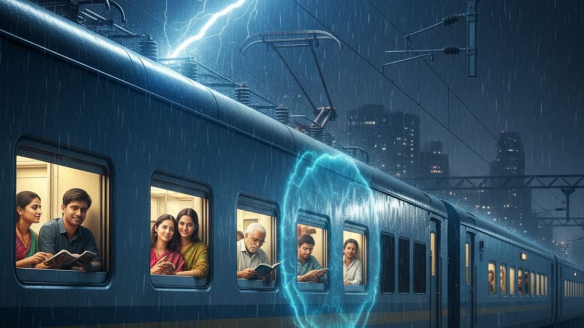 Train : ट्रेन मेटलची असूनही आत बसल्यावर प्रवाशांना Shock का लागत नाही ...