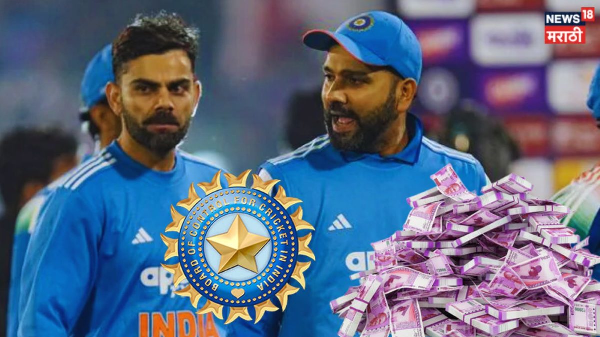 BCCI Contract List : विराट अन् रोहितला धक्का! ग्रेड A मध्ये गंभीरचे तीन ...