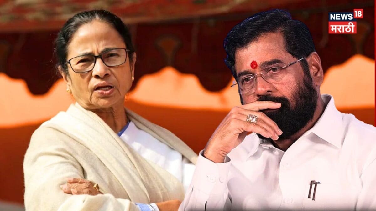 Eknath Shinde: ममता बॅनर्जींच्या पक्षात फूट पडली पण टेन्शन शिंदेंचं का ...