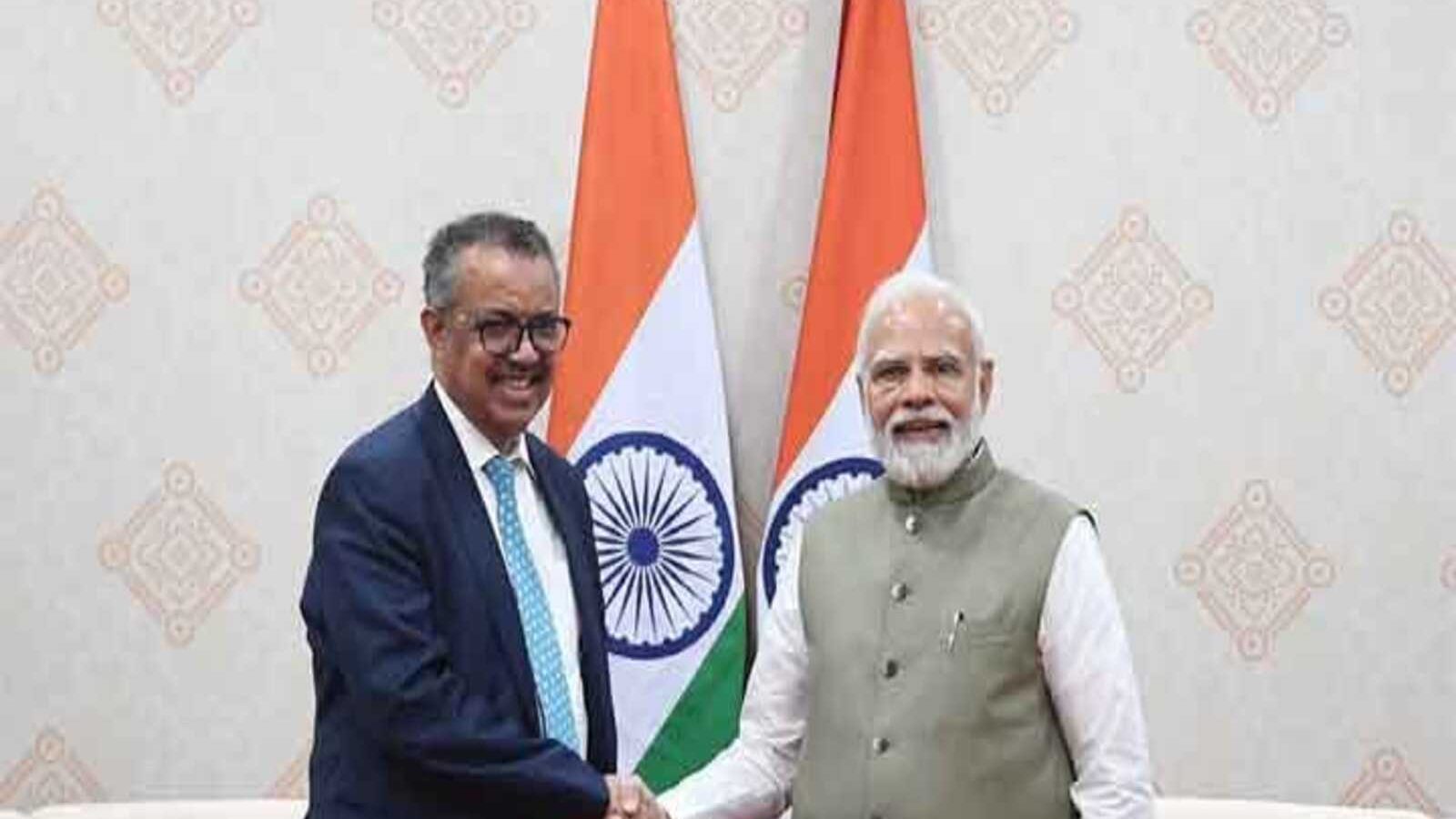 Pm modi named who chief tedros in gujarati says from today his name is ...