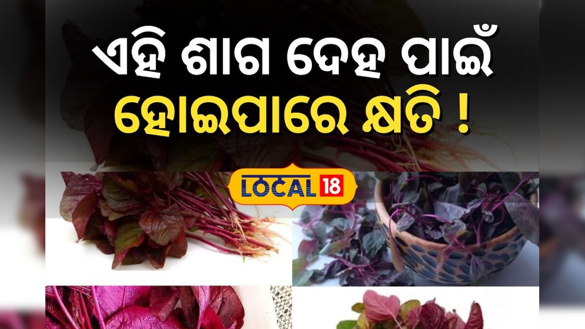 Red Saag or Red Spinach Side Effects:ଏହି ଶାଗ ଦେହ ପାଇଁ ହୋଇପାରେ କ୍ଷତି ...