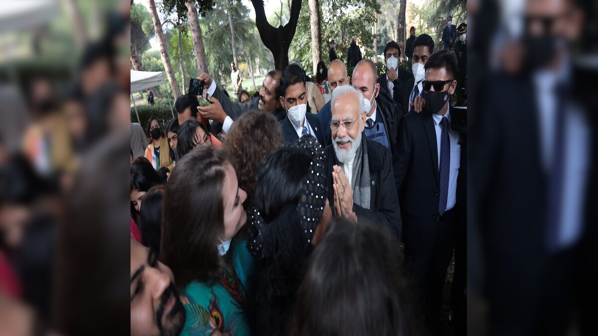 Prime Minister Narendra Modi arrives at the Vatican City to meet Pope ...