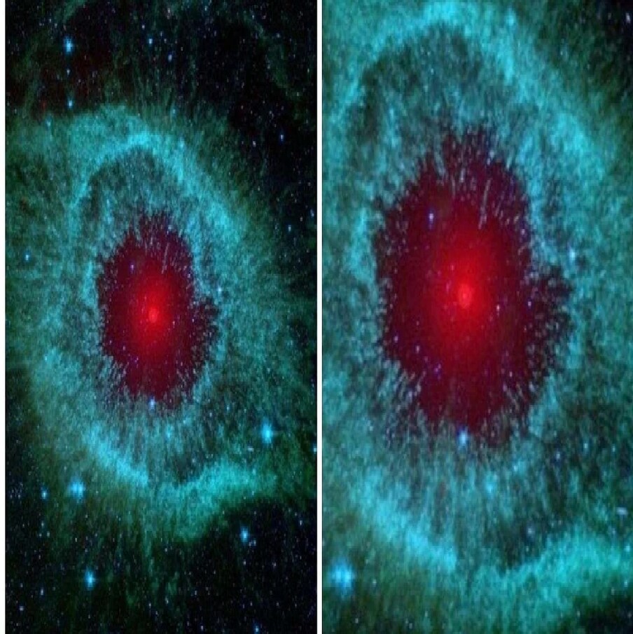 Nasa shares stunning images of giant eye shaped nebula that is among ...